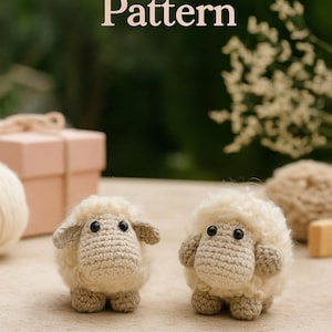 Sheep Crochet Pattern – Amigurumi PDF Tutorial | Soft & Fluffy Toy ...