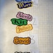 Custom Embroidered Name Patch - Iron On - Etsy