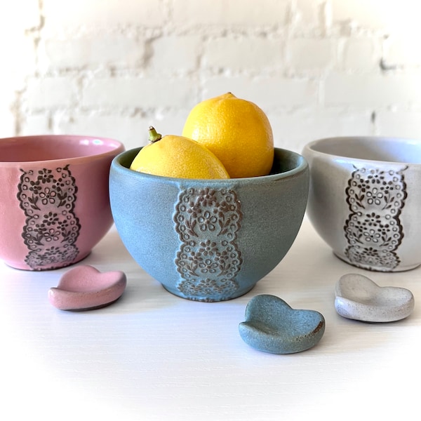 Lace Pottery - Etsy