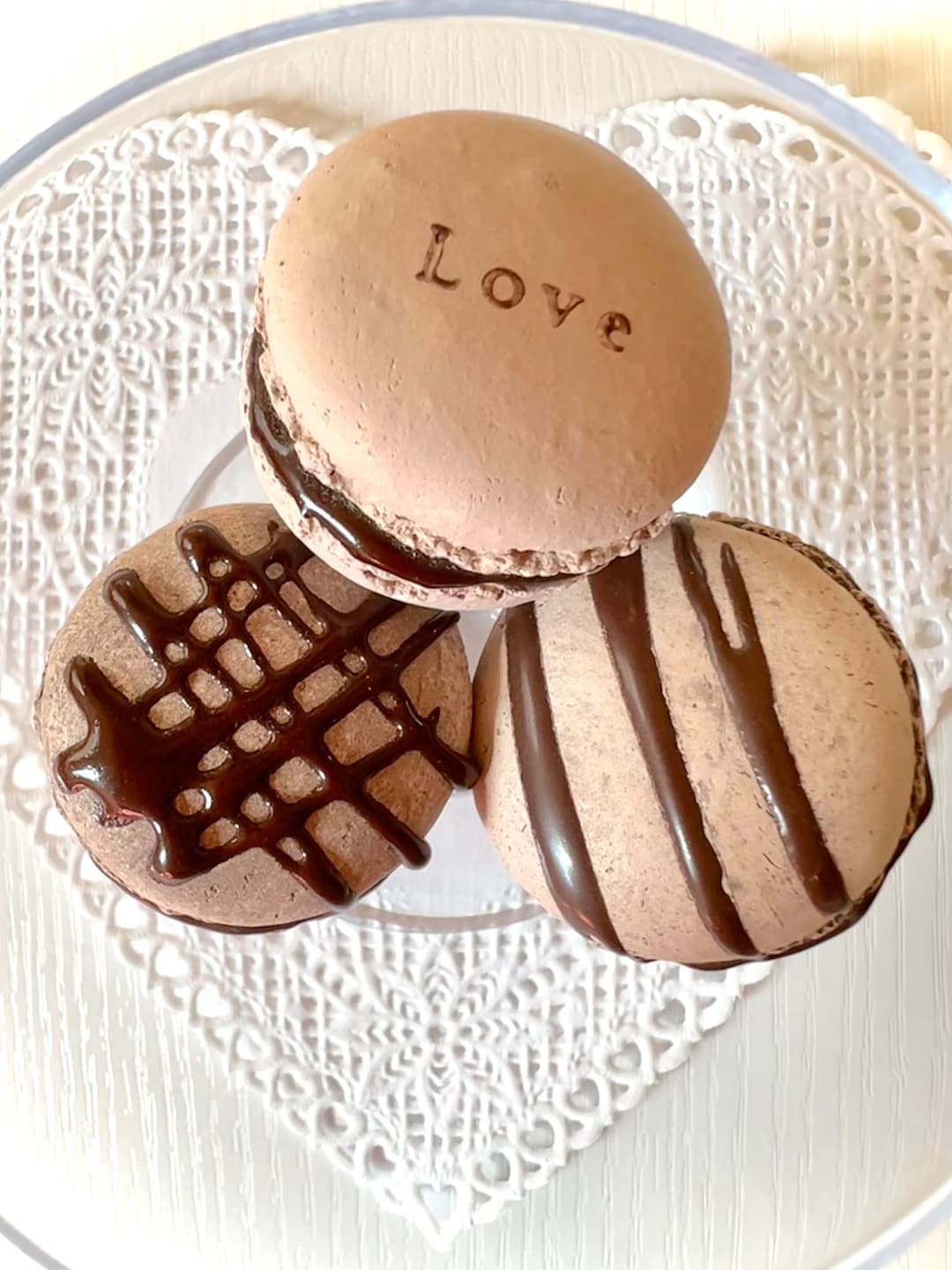 Fake Macarons, Sweet Interior-handmade Ceramic Chocolate Macaron, Fake ...