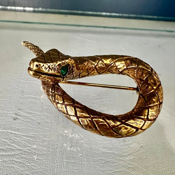 Snake Pin - Etsy