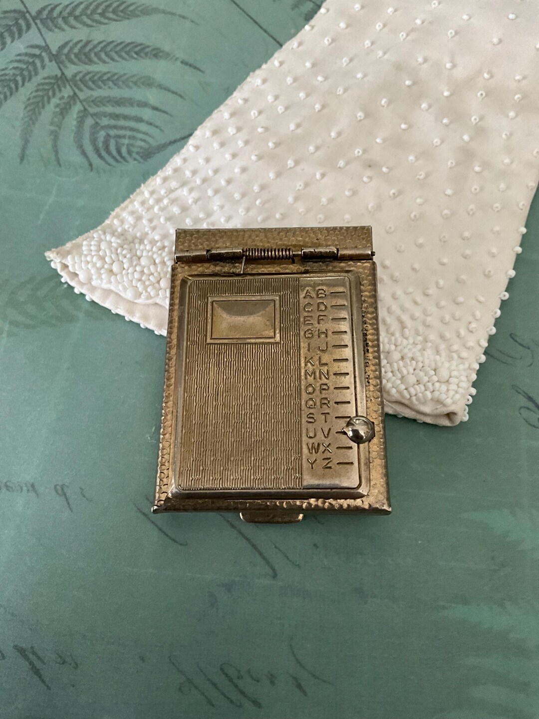 Vintage Mini Pocket Rolodex Compact, Miniature 1950s Address Box, Mid ...