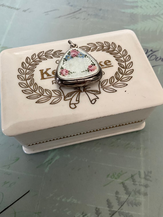 Antique Victorian Bliss Bros Co 1800s Rose Guilloche … - Gem