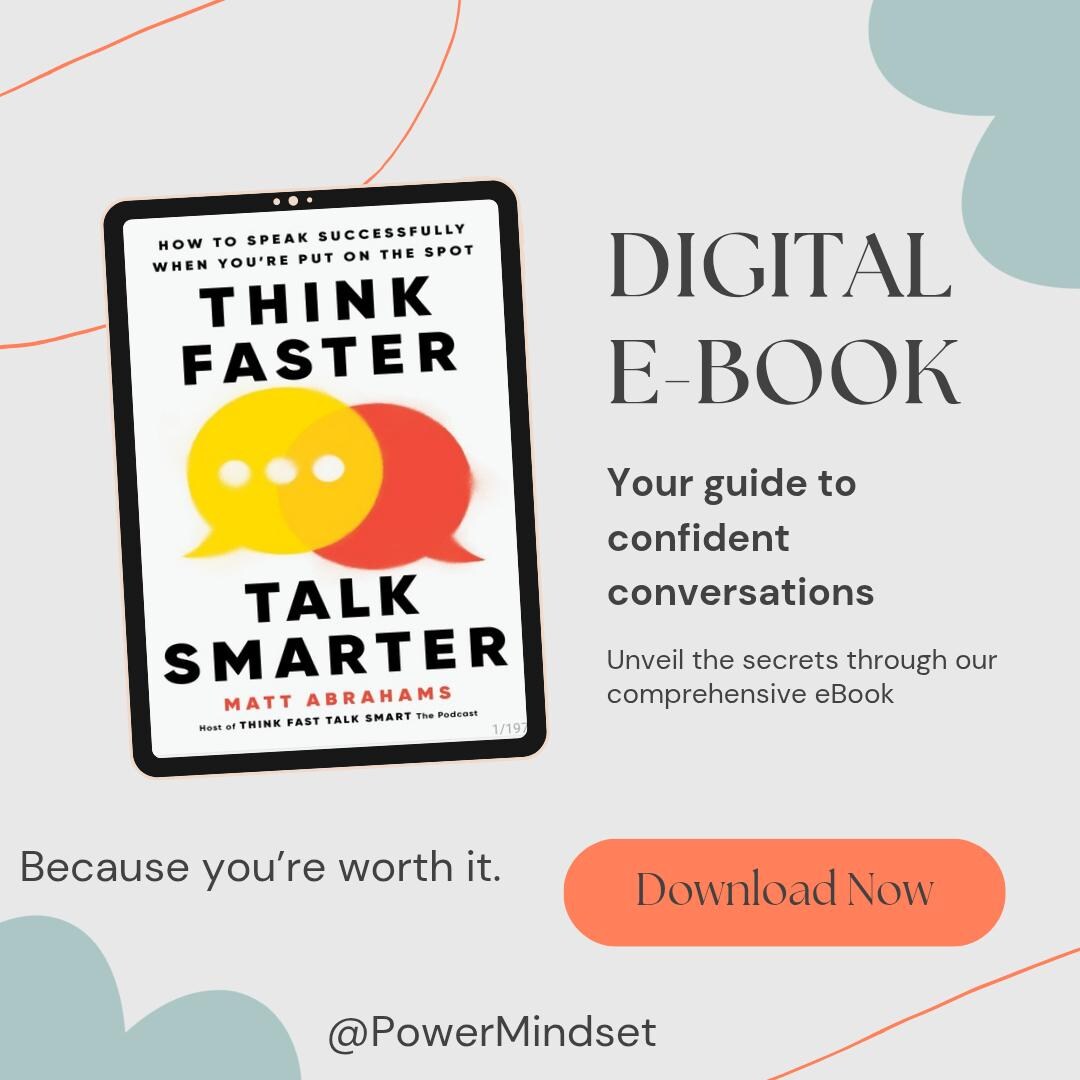 Think Faster Talk Smarter Master the Art of Spontaneous Speaking ...