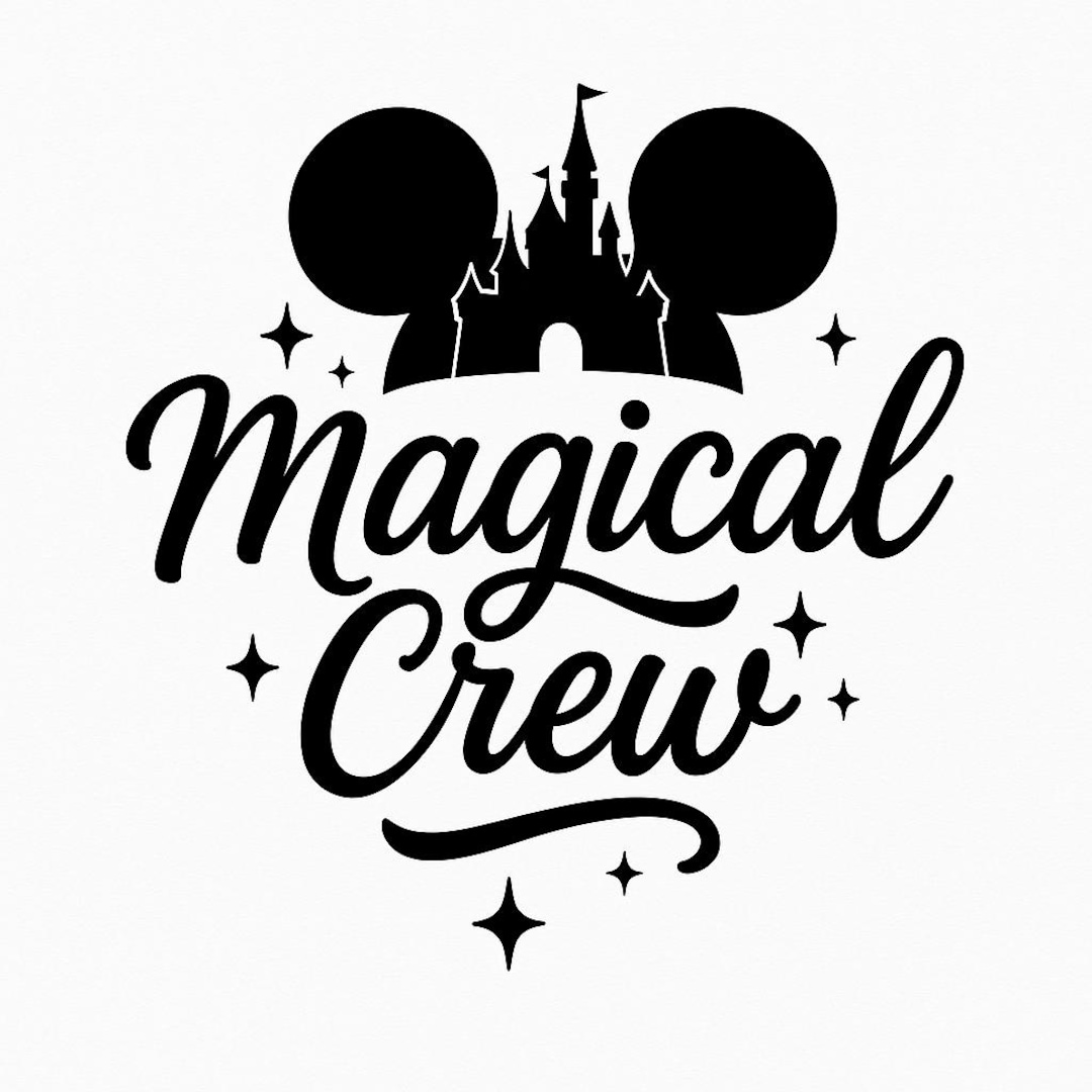 Magical Crew SVG | Family Disney Trip Shirt Design | Whimsical Cricut ...