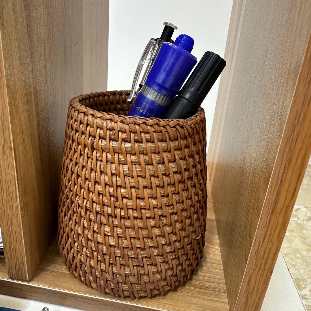 Bamboo Pen Box, Bamboo Pen Holder, Bamboo Hook Holder, Small Basket ...