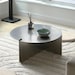 Brushed Stainless Steel Coffee Table: Minimalist Industrial Design - Etsy