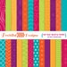 Bright Digital Paper Rainbow Colors Commercial Use Skit | Etsy