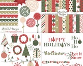 Digital Scrapbooking Printable Paper Pack Commercial Use OK Beach Party ...