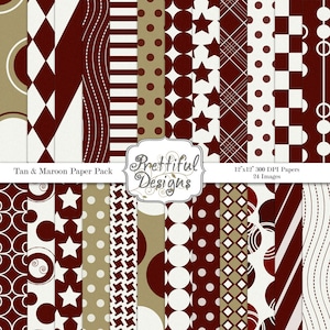 Sport Team Colors Digital Paper Pack Personal and Commercial - Etsy