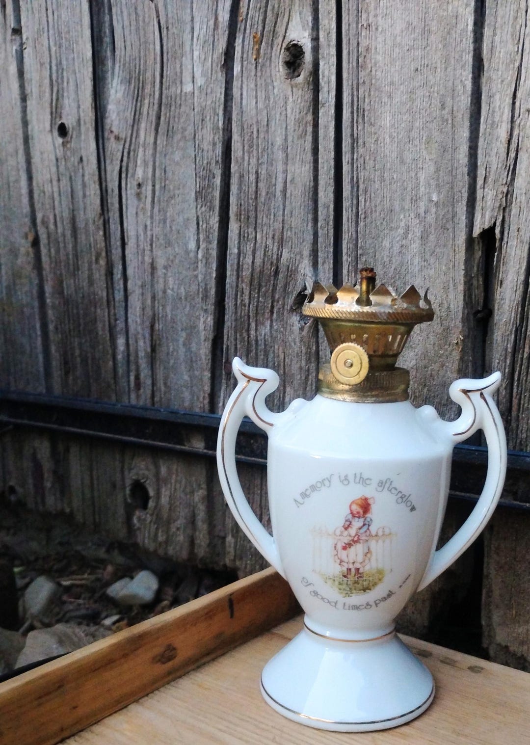 Vintage Holly Hobbie Oil Lamp. Made in Japan - Etsy
