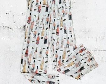Wine Themed Pajamas - Etsy