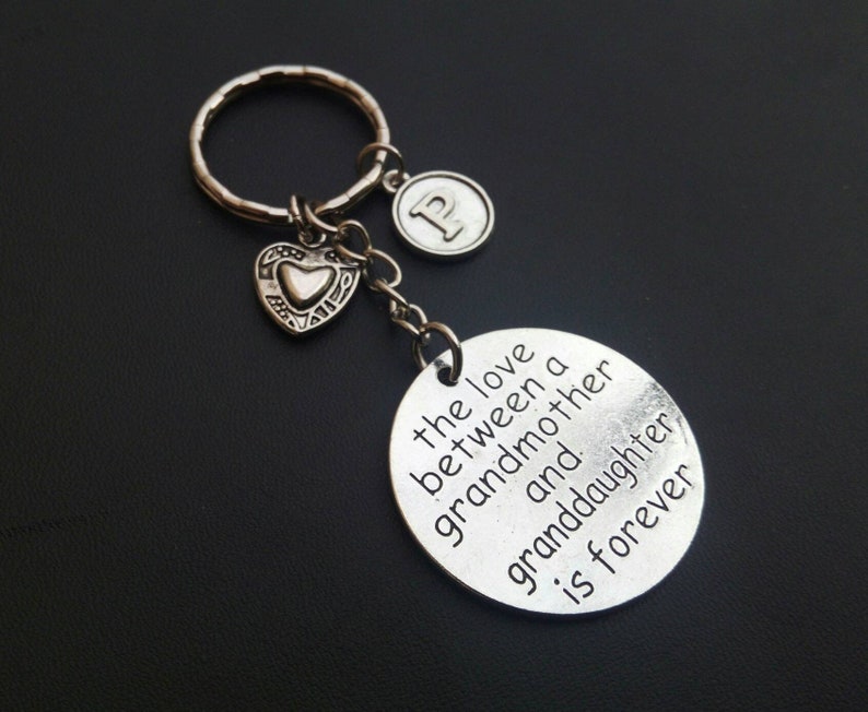 Custom Grandmother and Granddaughter Keychain, the Love Between a ...