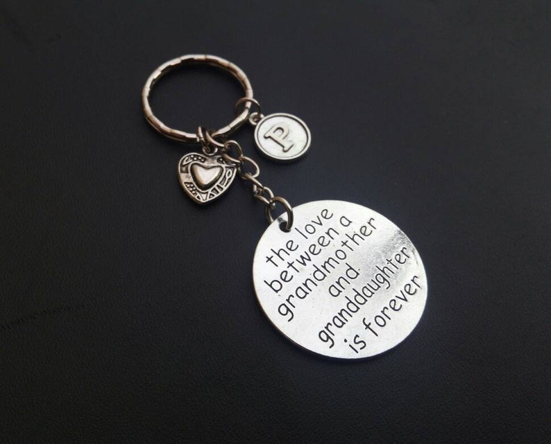Custom Grandmother and Granddaughter Keychain, the Love Between a ...