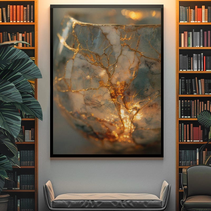 Kintsugi Glass - Etsy