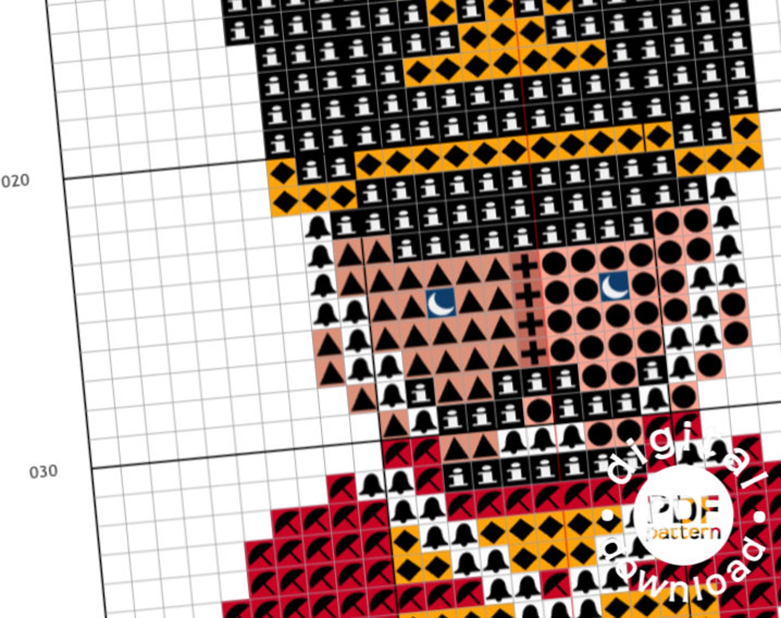 Toy Soldier Ornament - Modern Cross Stitch Pattern - Digital Download ...