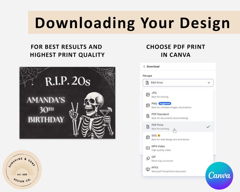 Death to My 20s 30th Birthday Backdrop Banner, Rip to My 20s Party ...