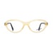 Vintage Transparent Eyeglasses Oval Clear Frame Glasses for - Etsy