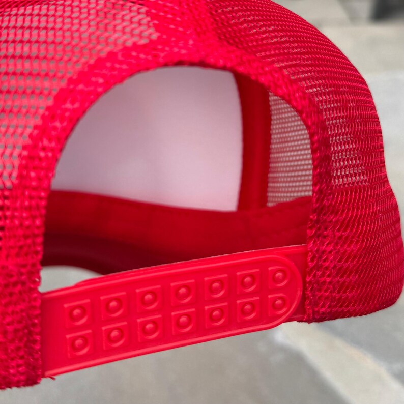 Game Day Dawg Patch Foam Trucker Hat Red and Black Tailgate Accessory ...