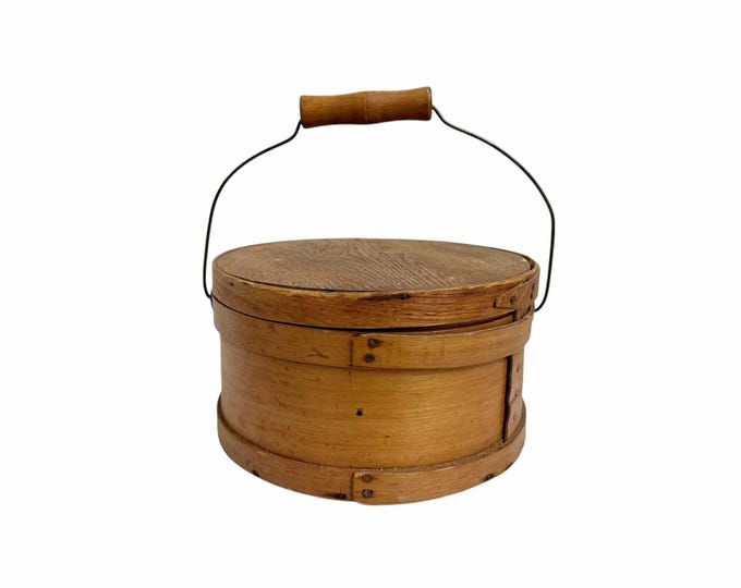 Antique Pantry Box, Bail Handle Pantry Storage, Farmhouse Storage, AAFA ...