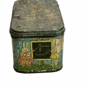 Vintage 1920s Peter Rabbit Lunch Pail Tin - Etsy