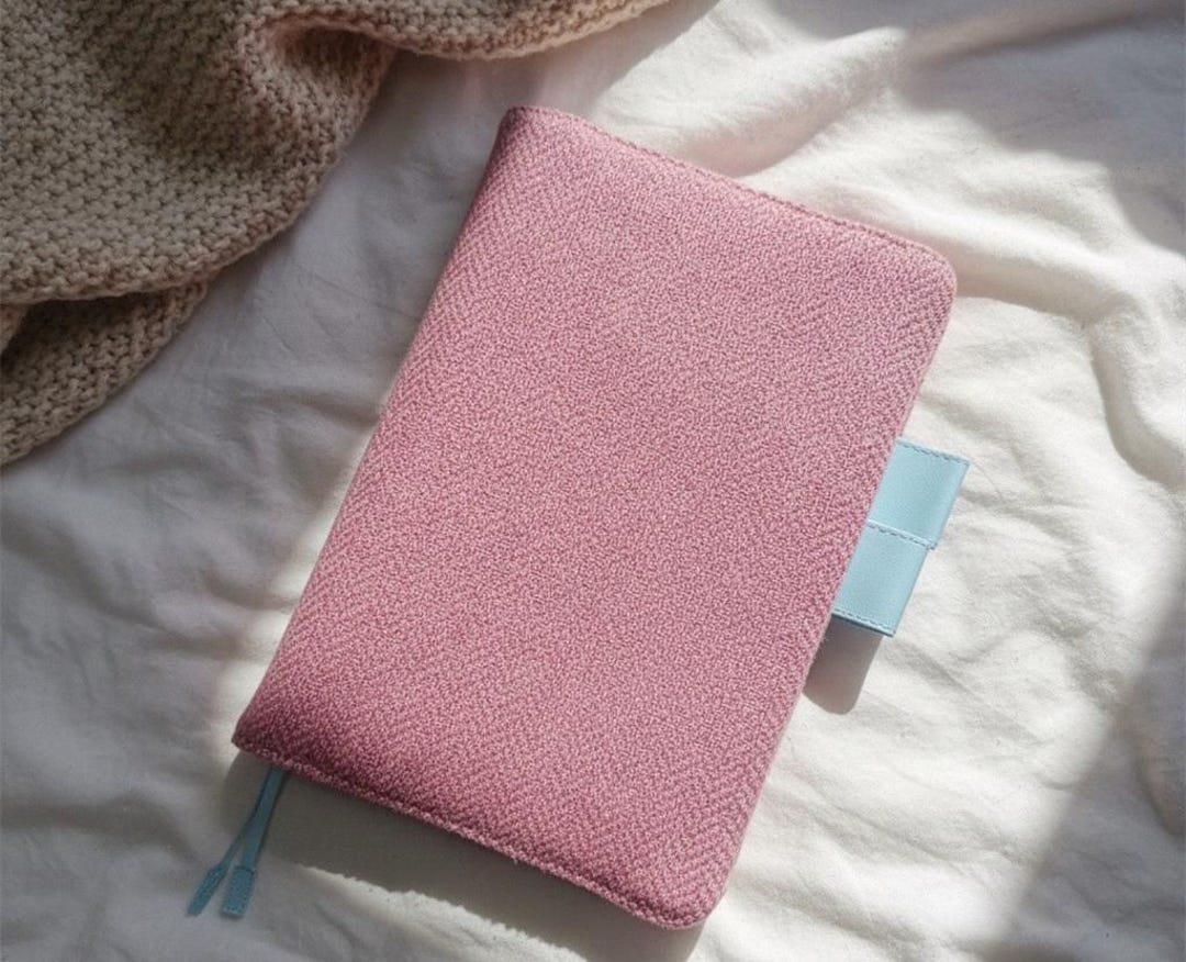 Pink Woolen Hobonichi Style Weeks A5 A6 Cover 2026 Refillable Notebook ...