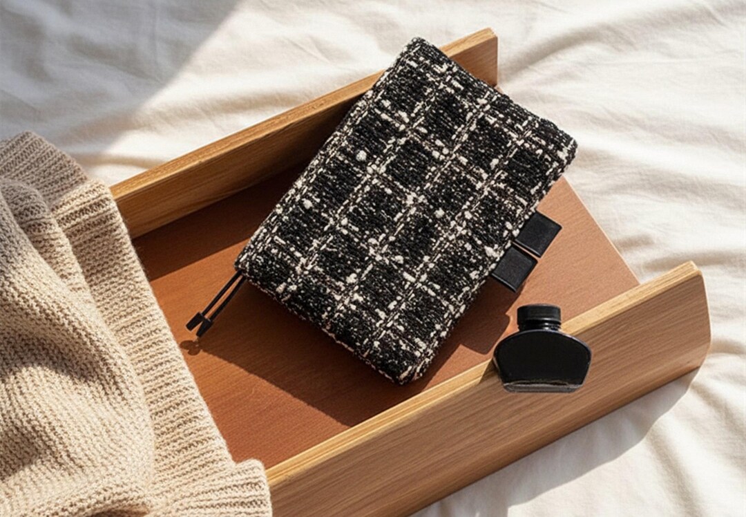 Checkered Hobonichi Style Weeks A5 A6 Cover 2026 Refillable Notebook ...