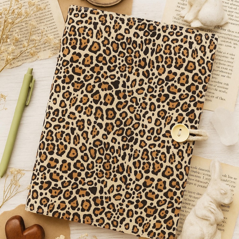 Leopard Travel Journal - Etsy UK