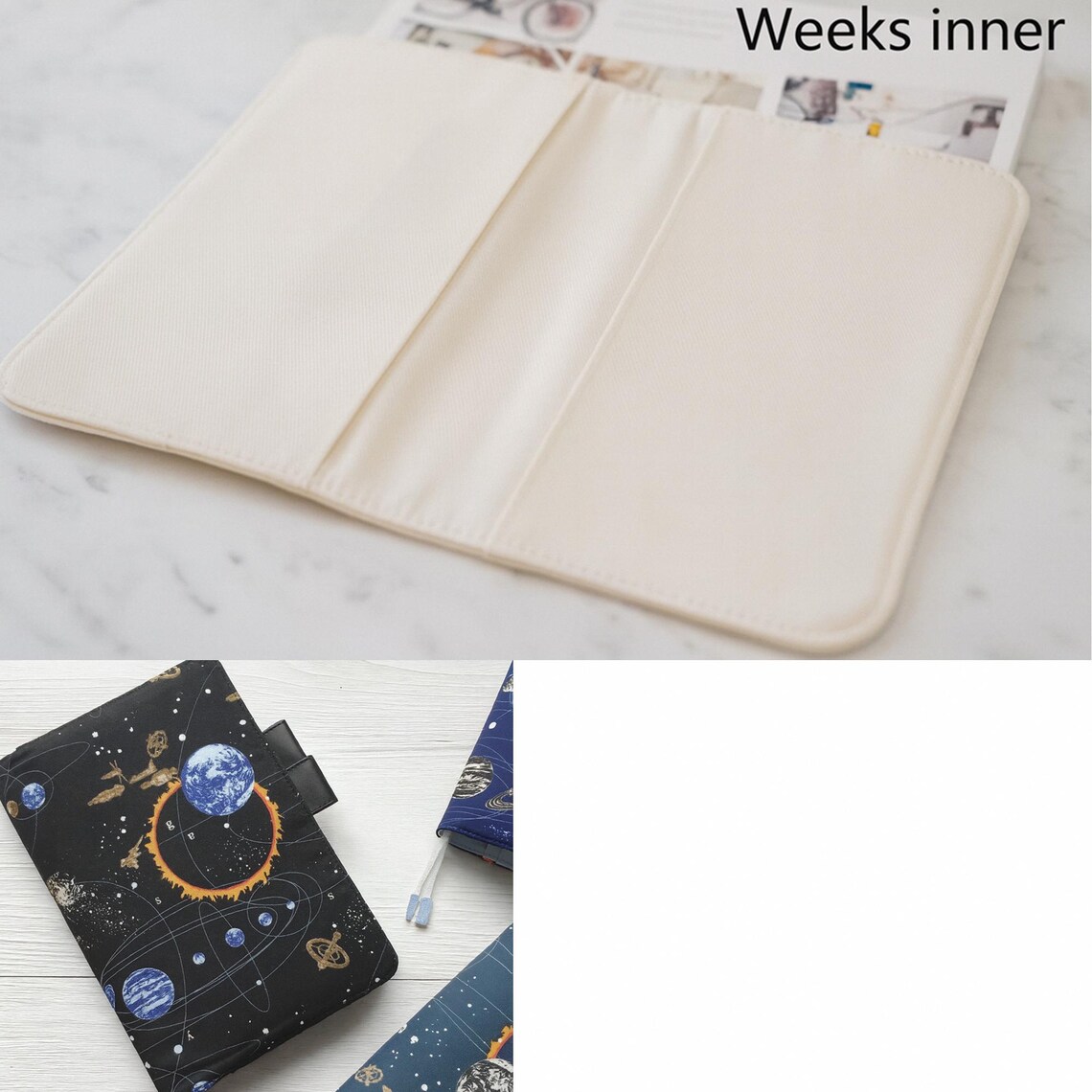 Planet Hobonichi Style Weeks A5 A6 Cover 2026 Refillable Notebook Cover ...