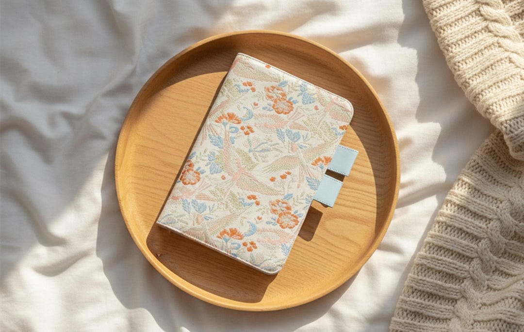 Bird Hobonichi Style Weeks A5 A6 Cover 2026 Refillable Notebook Cover ...