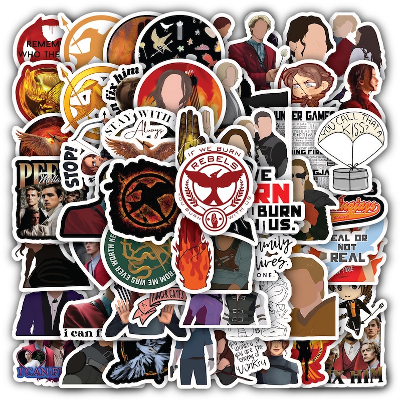 Hungar Games Stickers - Etsy