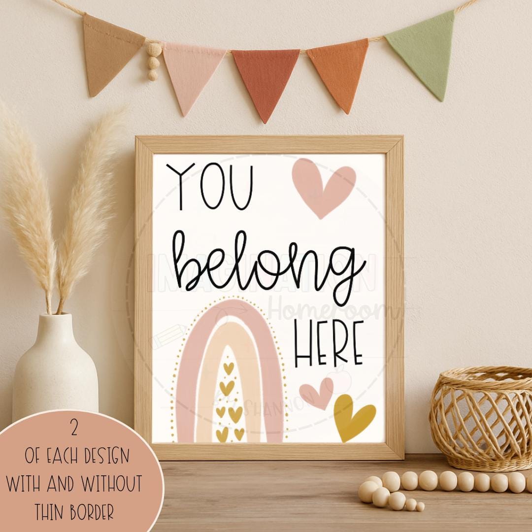 Boho Classroom Posters Printable, 15 Positive Affirmation Prints in ...