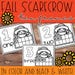 Fall Scarecrow Ten Frame Mats Numbers 1 to 10 for Preschool and ...
