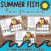 Fish Ten Frame Playdoh Mats for Numbers 1-10 Summer Ocean Counting ...