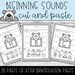 Polar Animals Beginning Sounds Worksheets Alphabet Cut and Paste ...