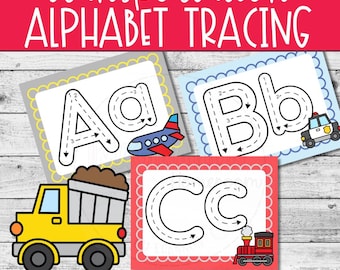 Zoo Animals Alphabet Tracing Worksheets – Preschool & Kindergarten ...