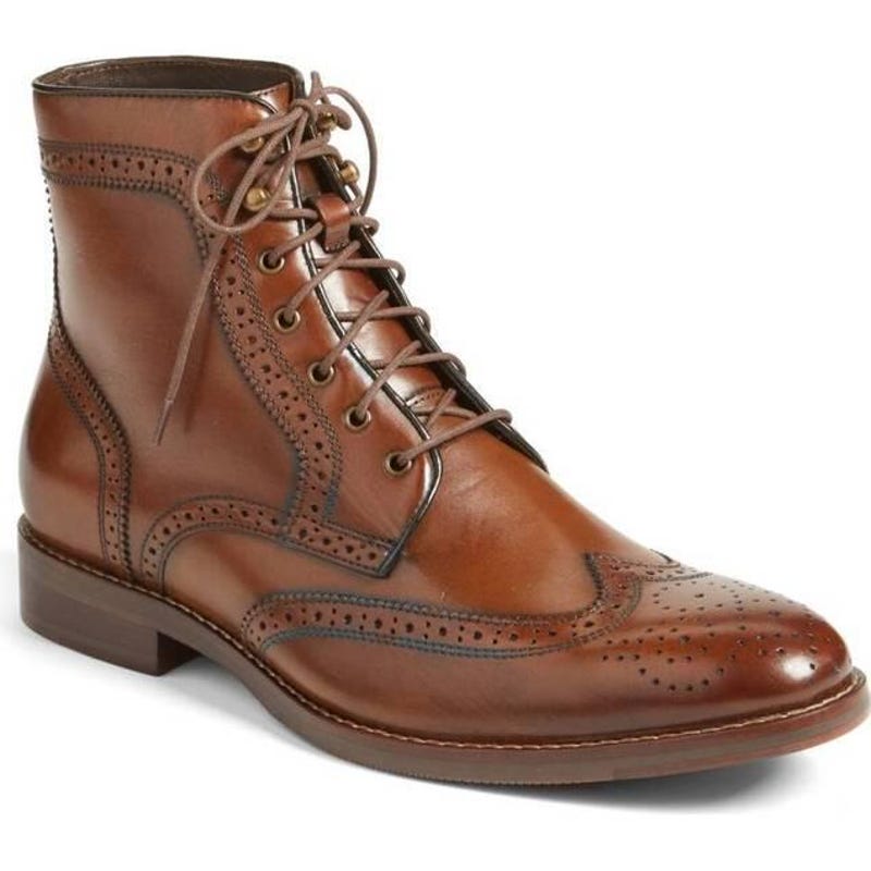 Vintage Wingtip Boots Men - Etsy