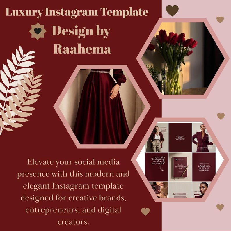 Instagram Carousel Canva Template: Editable Social Media Post (digital ...