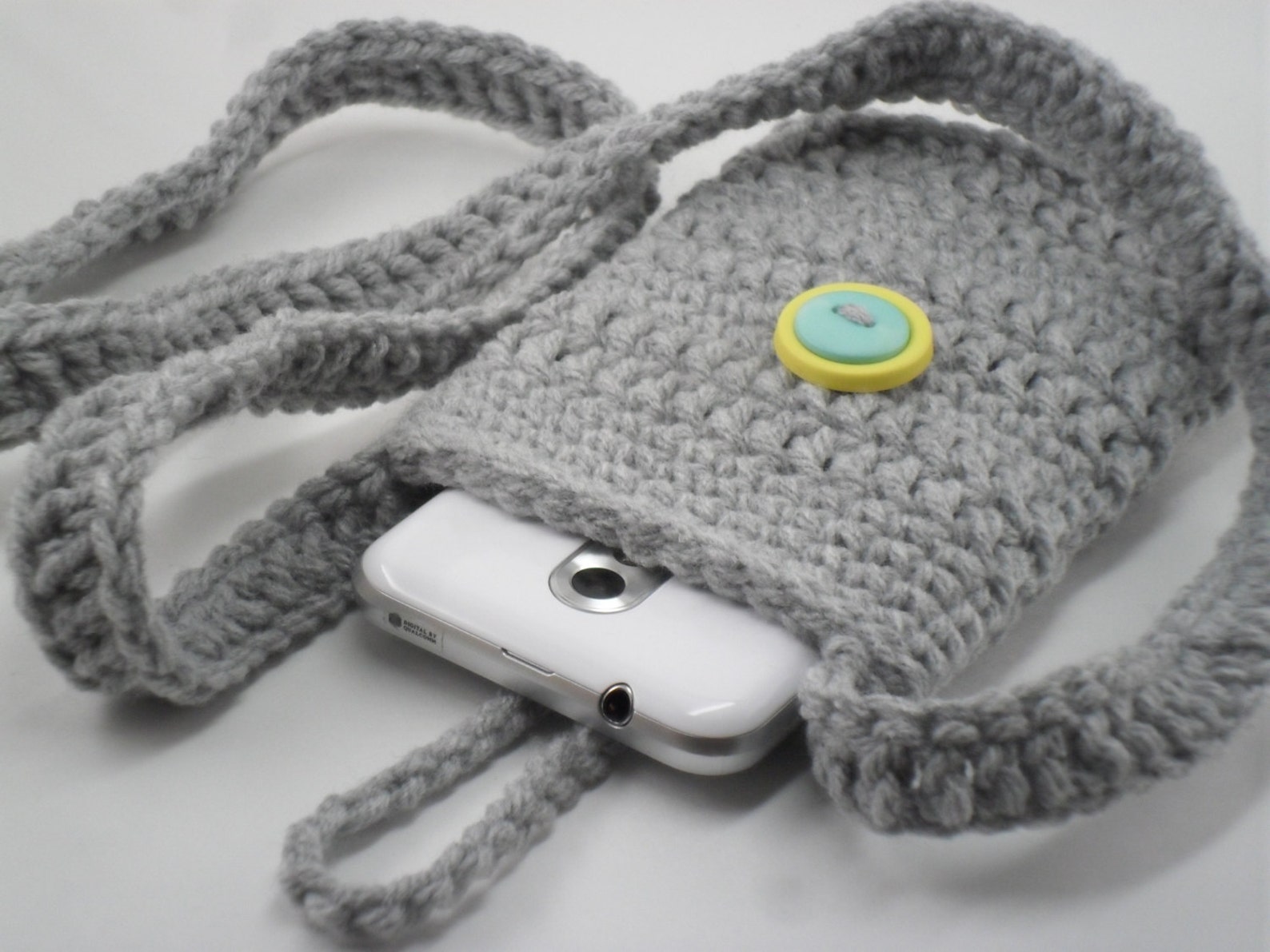 Digital Download PDF Crochet Pattern Phone Cozy and Sling | Etsy