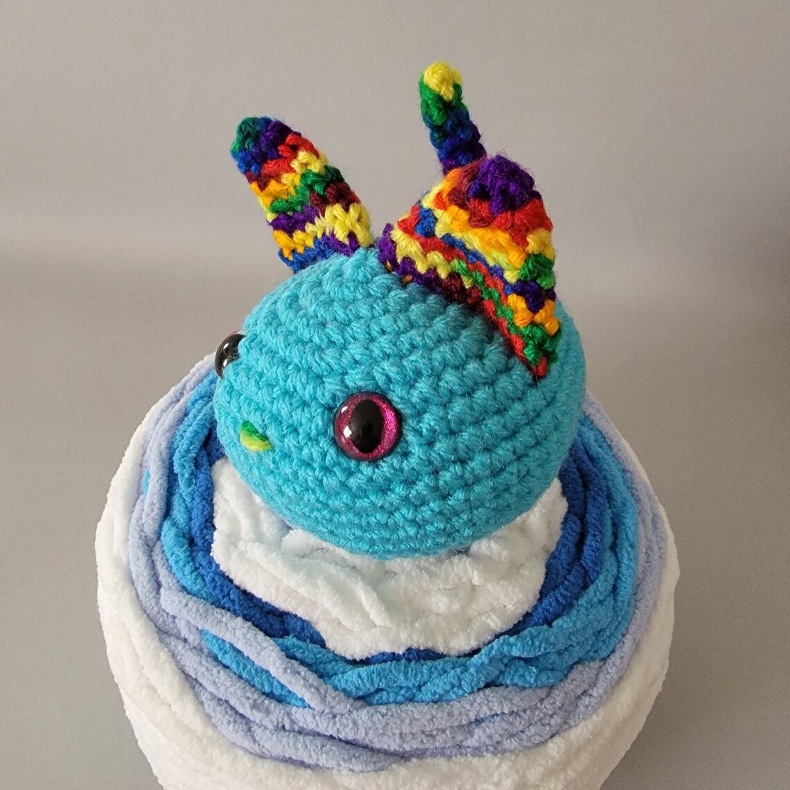 Furrball Kitty Cat - My Little Pony Inspired - Rainbow Dash - Turqua ...