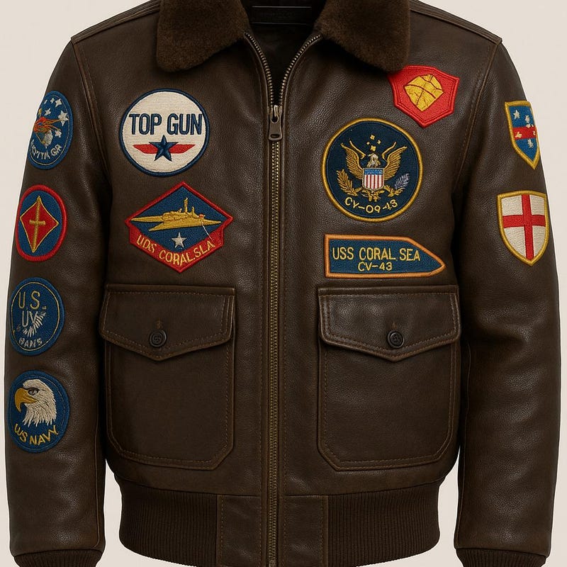 Patched Aviator Jackets - Etsy