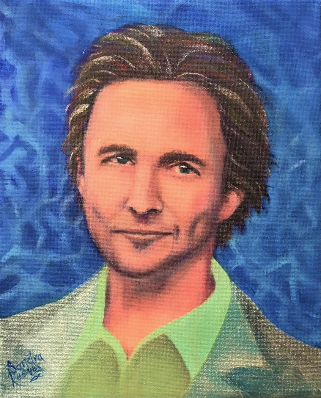 Pop Art, Matthew Mcconaughey, Movie Star, Actor, Oil Painting, Portrait ...