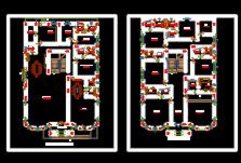 2 Floor Modern House Plan Plot Size 20x30 Meter (AR + S T + Electrical+ ...