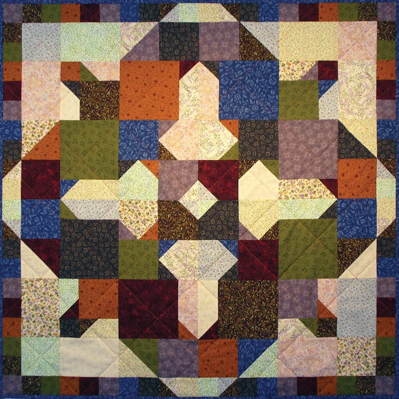 Prairie Chicken Patchwork Quilt Block Pattern - Etsy