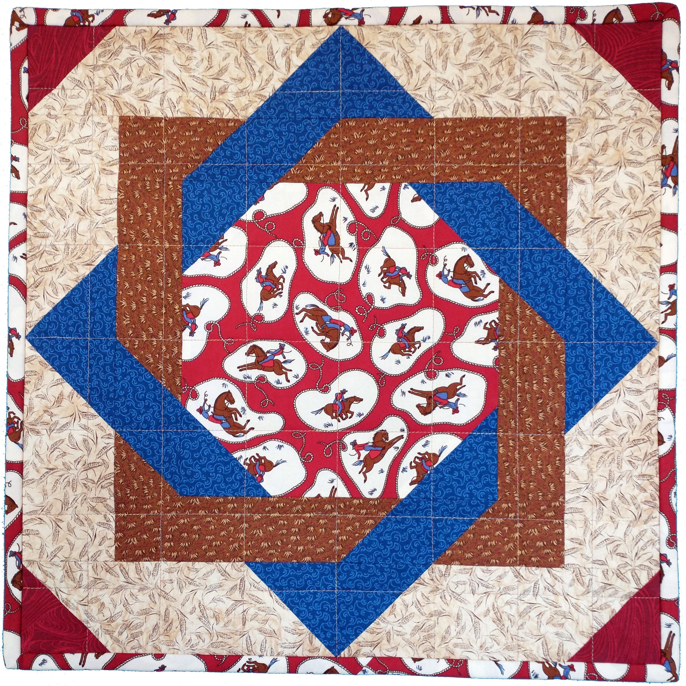 Octagon Star Patchwork Quilt Block Pattern - Etsy