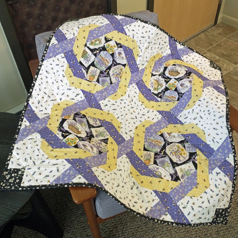 Octagon Lattice Patchwork Quilt Block Pattern - Etsy