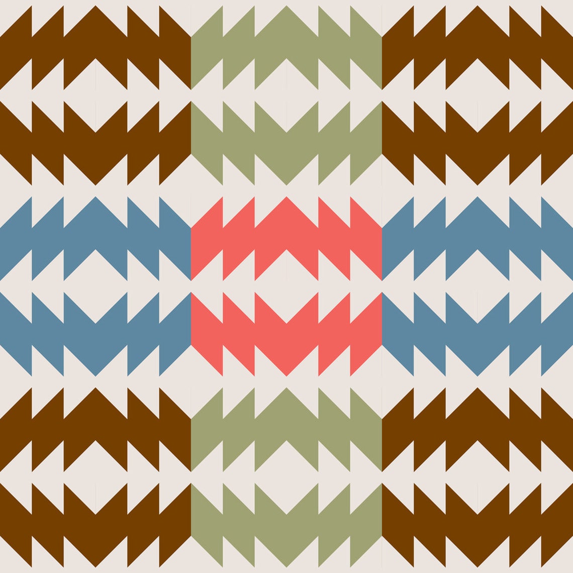 Dizzy Diamonds Patchwork Quilt Block Pattern - Etsy