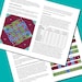 Mosaic Endless Knot Patchwork Quilt Block Pattern - Etsy
