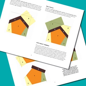 Crazy Birdhouse Patchwork Quilt Block Pattern - Etsy