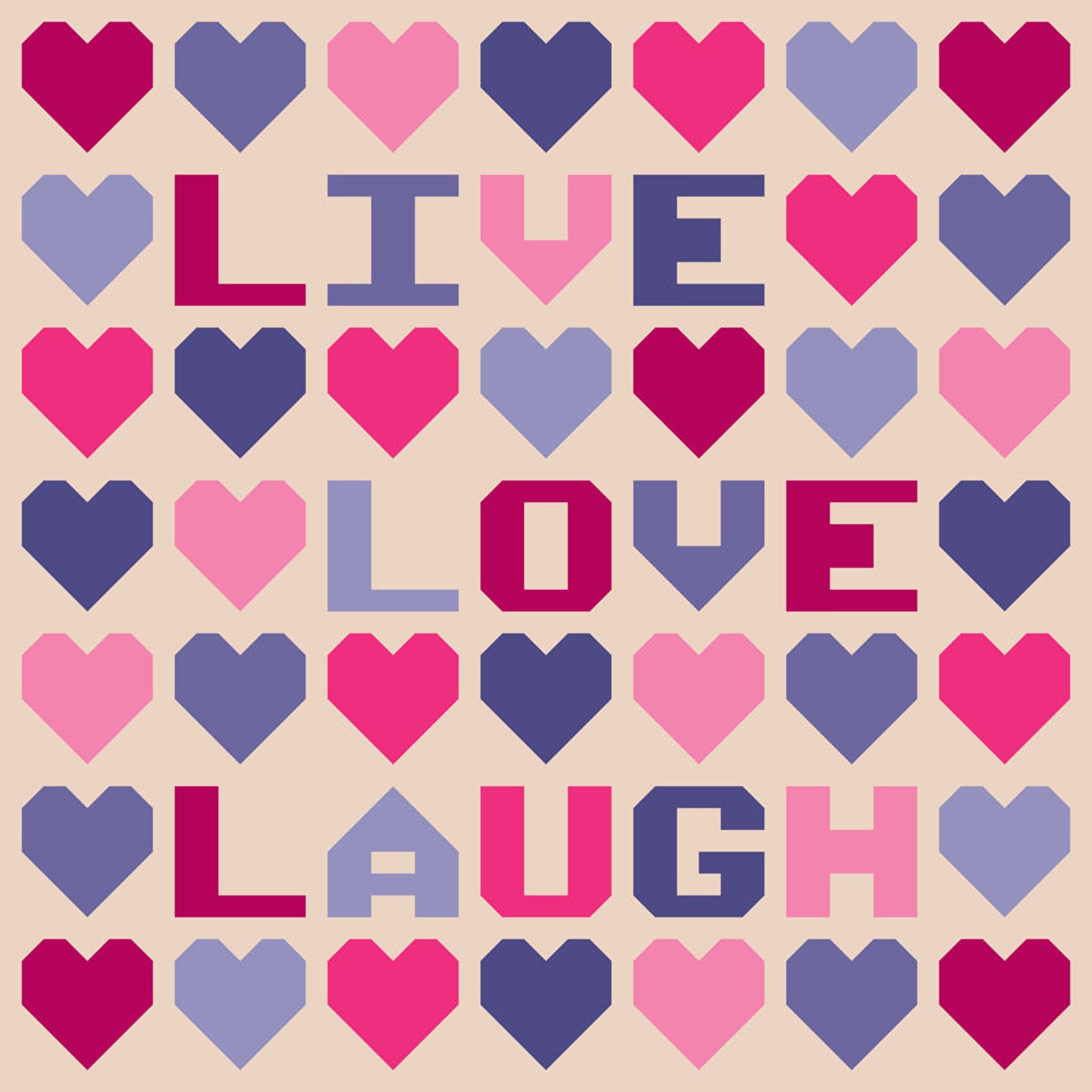 Love Talk Patchwork Quilt Block Pattern - Etsy